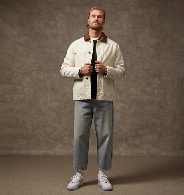 Samson Cropped Denim Pant in Light Vintage Blue | I Love Ugly US