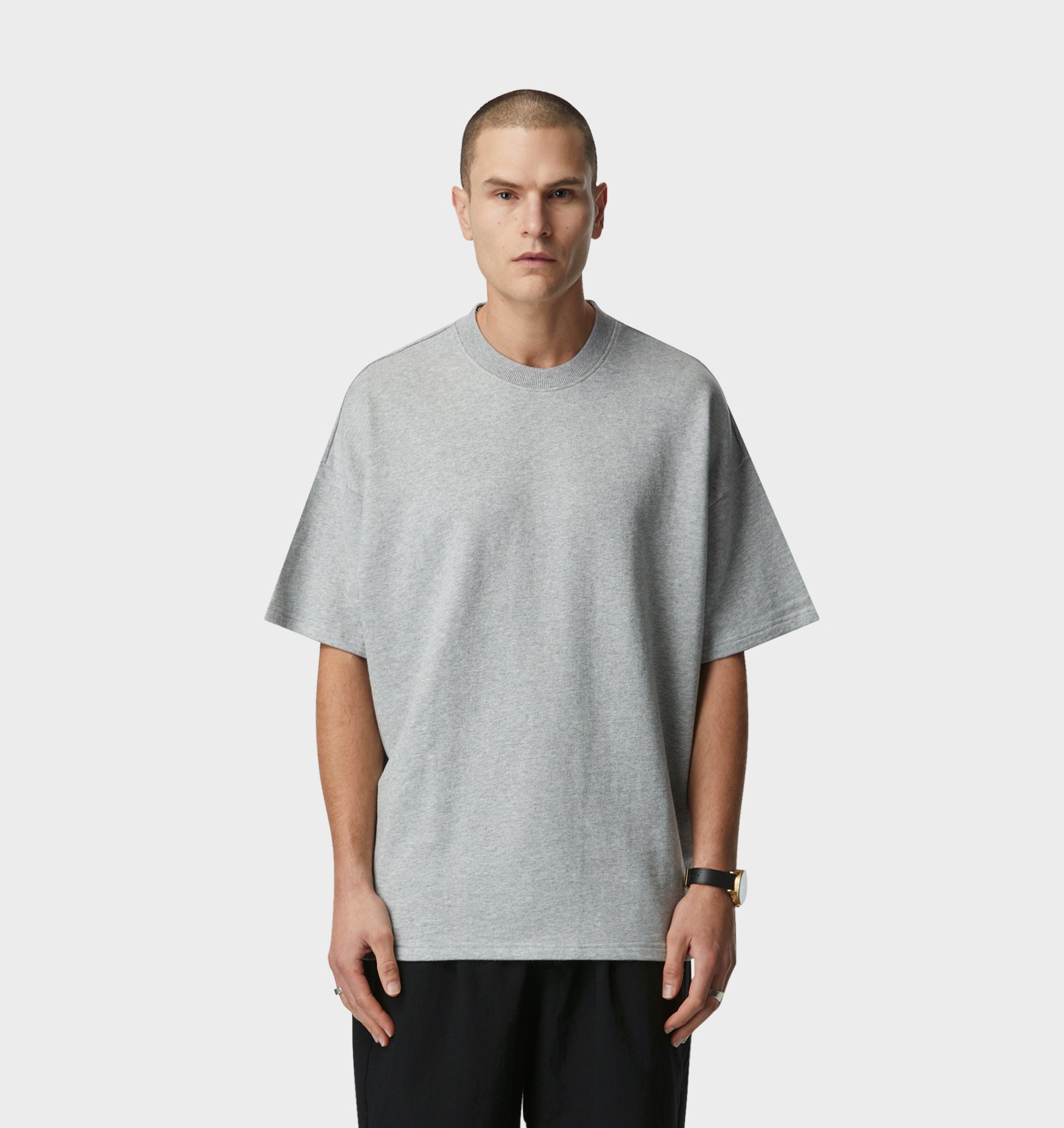 Heavy Box Tee - Vintage Grey | I Love Ugly US