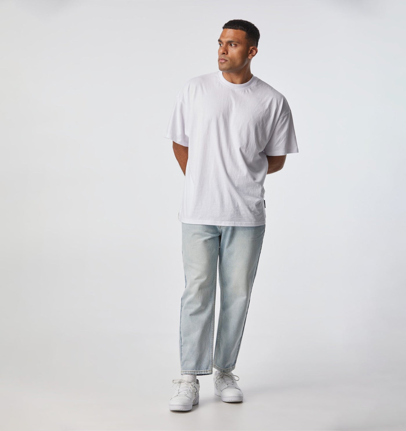 Cropped 90s Denim - Light Vintage Blue